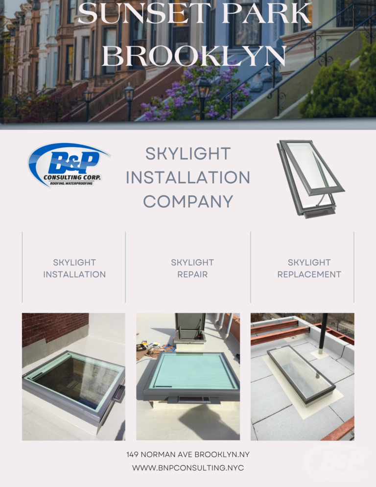 Sunset Park Brooklyn roofing services - B&P Consulting Corp Roofing ...