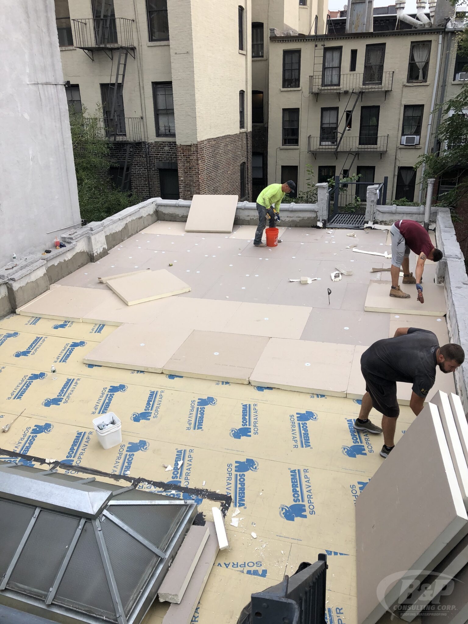 Liquid Applied Roofing System Installation - B&P Consulting Corp ...