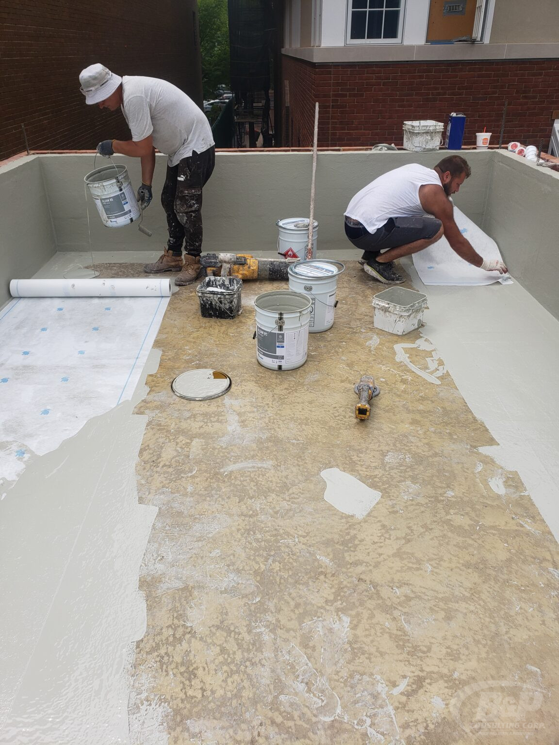 Liquid Applied Roofing System Installation - B&P Consulting Corp ...